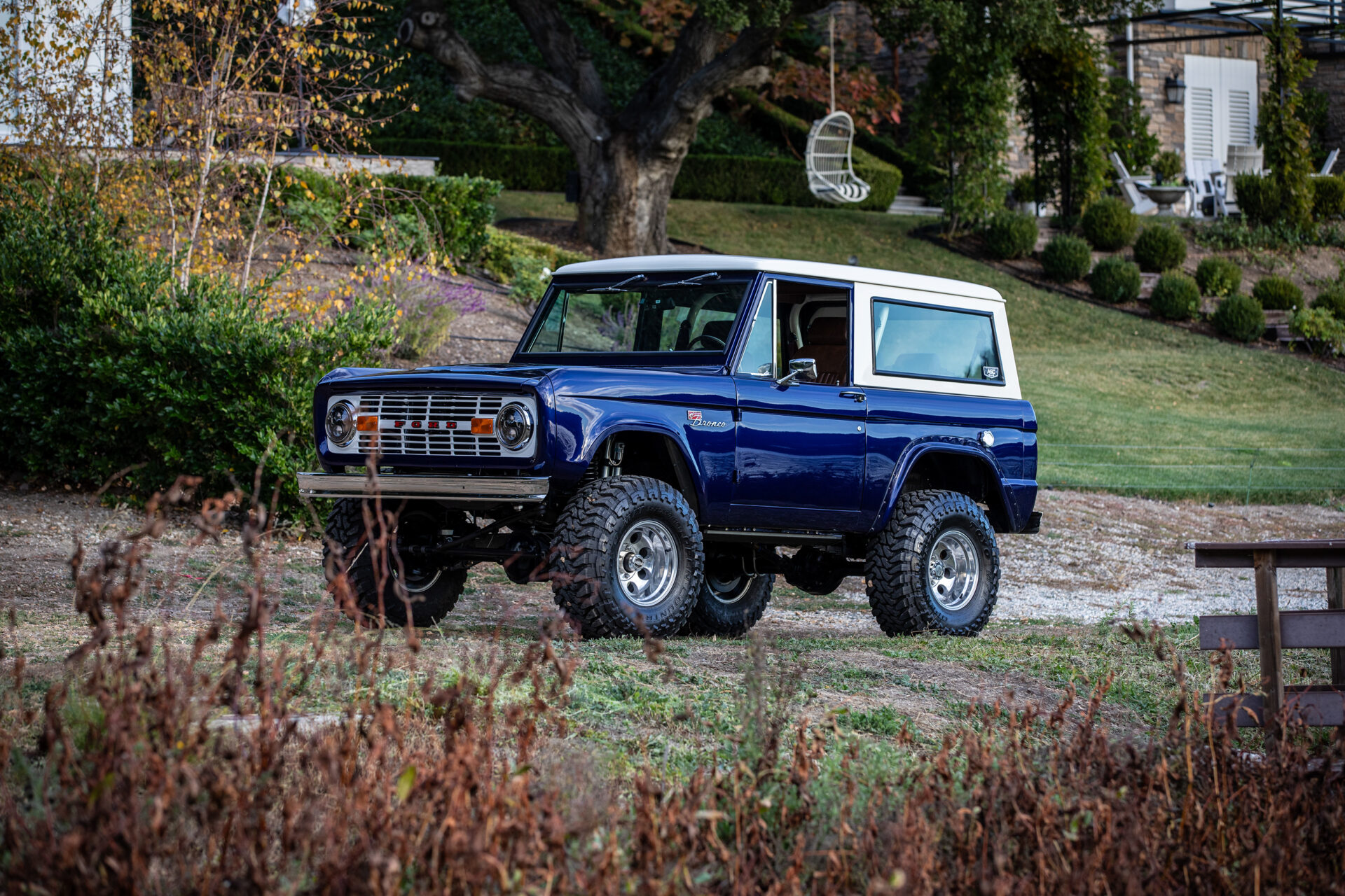 1969 Classic Ford Bronco - Shop Blue - asc4x4.com